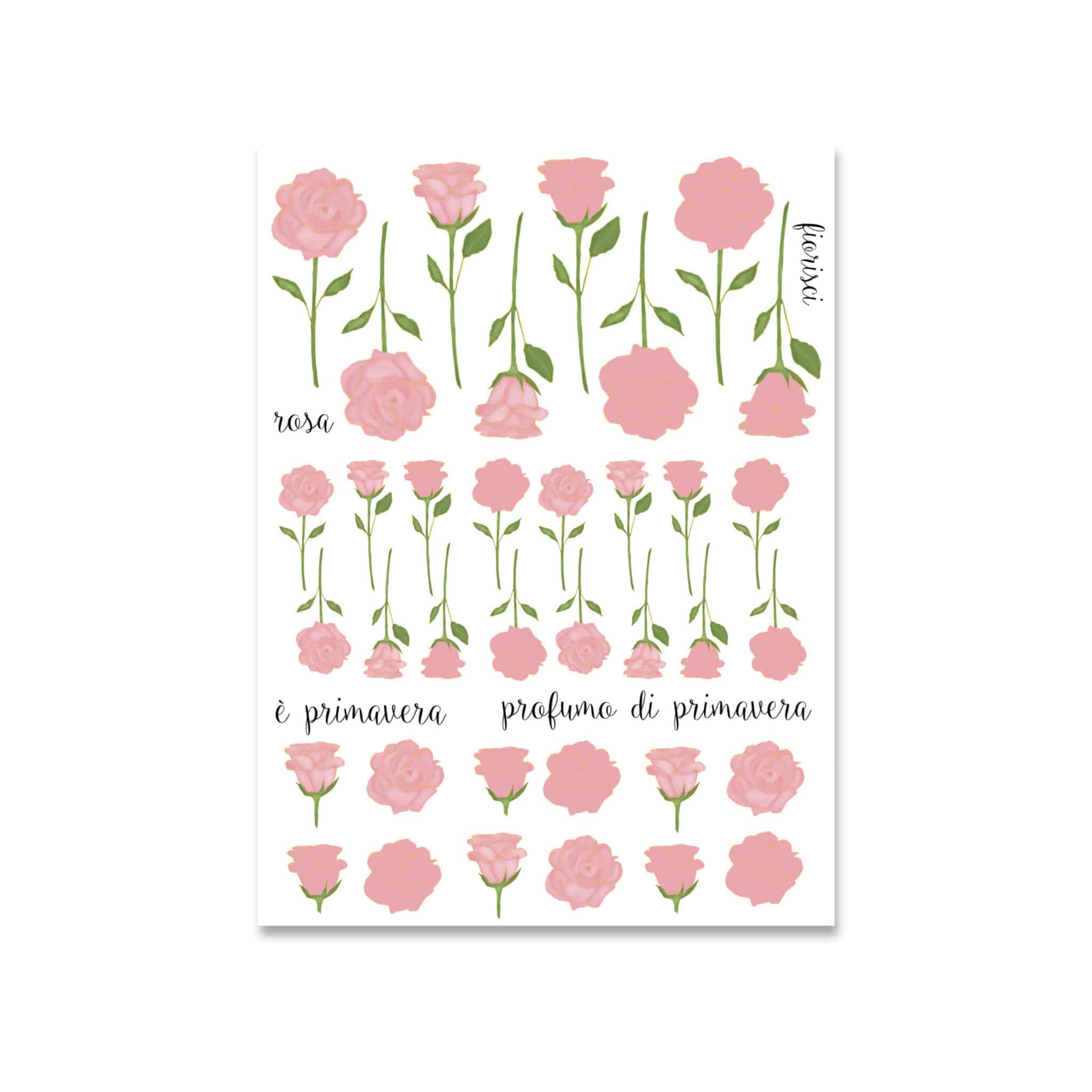 sticker fiori di primavera - elinor marianne